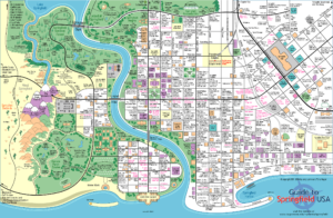 Mapa de Springfield de Os Simpsons