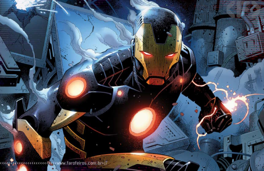 Homem de Ferro vai para o espaço em Iron Man #5