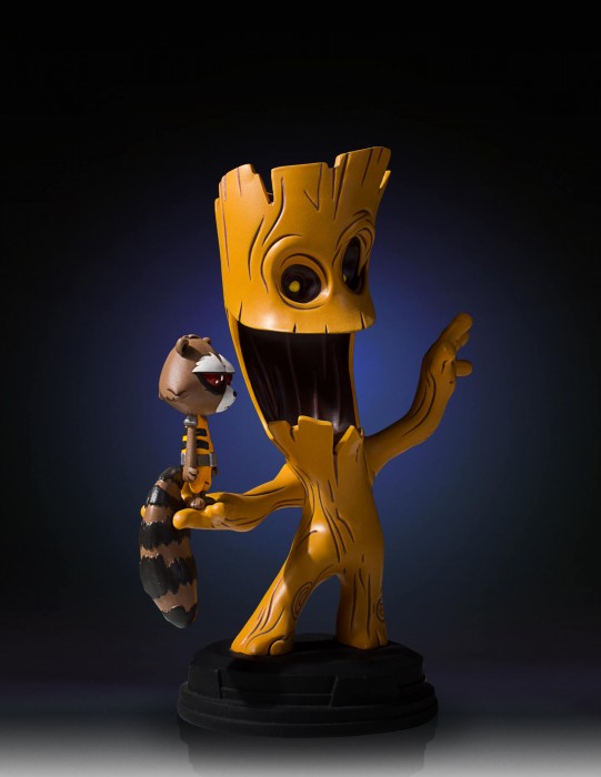 Guardiões da Galáxia: Rocket e Groot da Gentle Giant