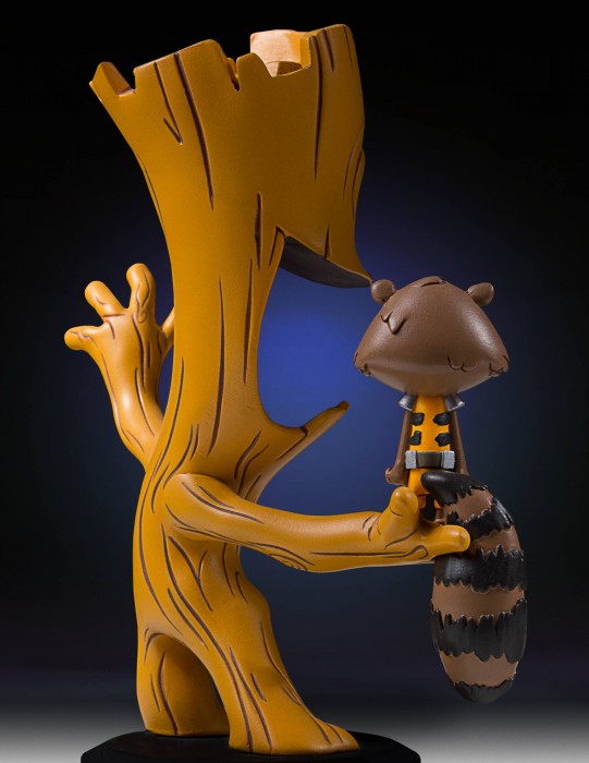 Guardiões da Galáxia: Rocket e Groot da Gentle Giant