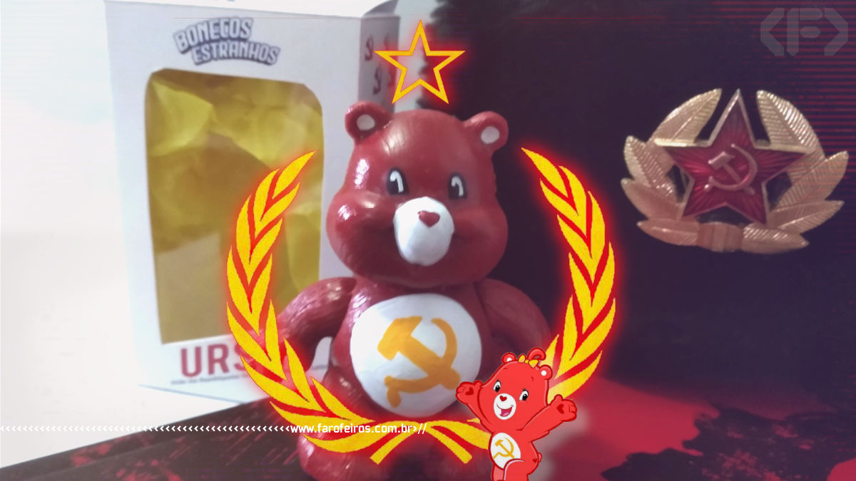 Ursinho da URSAL da Bonecos Estranhos