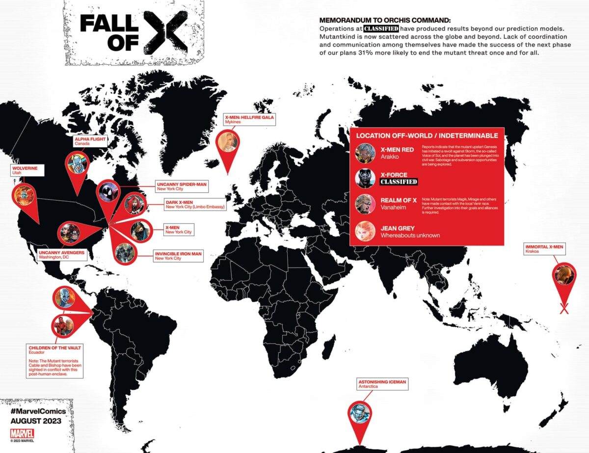 A Queda de X: Krakoa vai acabar em Fall of X?