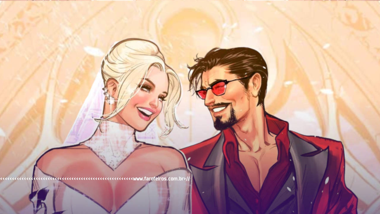 O casamento do Tony Stark com a Emma Frost é real?